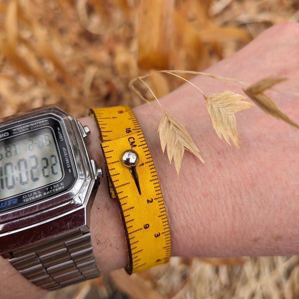 WRIST RULER™ | the Original Tape Measure Bracelet | Ruler Bracelet ...