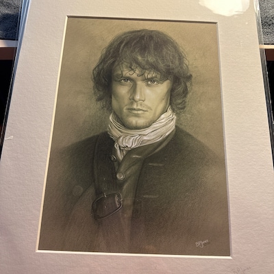 Jamie Fraser Outlander Limited Print - Etsy