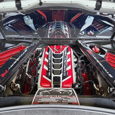 C7 Corvette Custom Aluminum Engine Bay Dress up Plaque Car Show 2014 ...