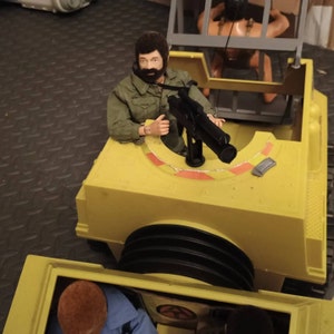 ATV Hand Rail GI Joe All Terrain 6 Wheel Vehicle Replica 3D Printed ...