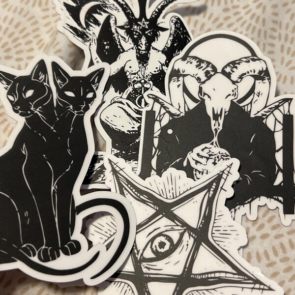 Foiled Bookmarks, Set of Three Bookmarks, Witchy Aesthetic, Bookish ...