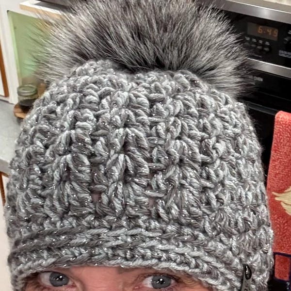 Fluffy Fur Trapper Hat for Women | Raccoon Fur Ear Flap Hat | Oversized ...