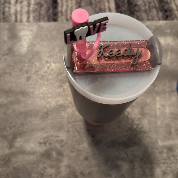 20 Oz 30 Tumbler Tag or 40 Oz Fits H2.O Quencher for Nectarine Stanley ...