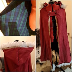 Cloak With Hood Sewing Pattern, Fantasy Carnival Costume, Elven Cape ...