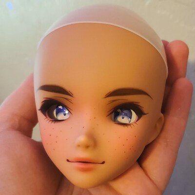 1/8 1/6 1/4 1/3 Head Clear Silicone Wig Cap Protection Cover for BJD ...