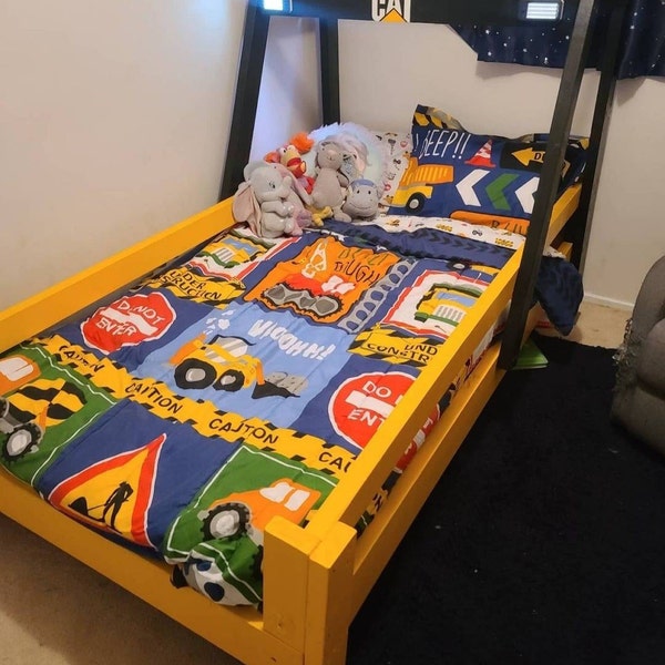 Tractor Theme Bed Plan/twin Bed Plan/farm Theme Bed Plan/kids Bed Plan ...