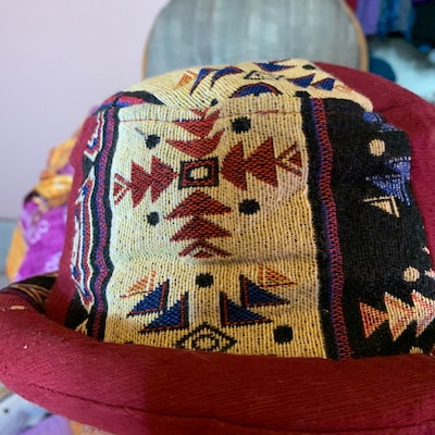 Rasta Hat, Dreadlock Hat, Jamaican Style Reggae Lover Hat, Boho Fabric ...