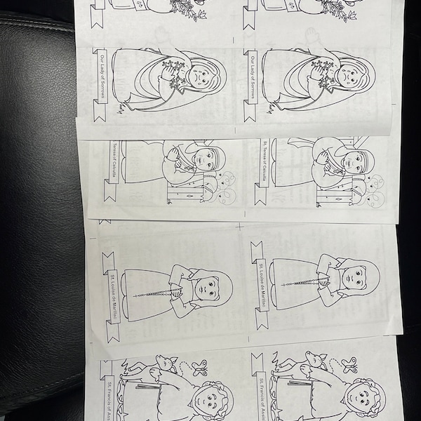 St. Blaise Coloring Page for Catholic Kids - Digital Download - Print ...