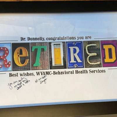 Retirement Signature Gift, Leaving Gift Retirement Signing Gift ...