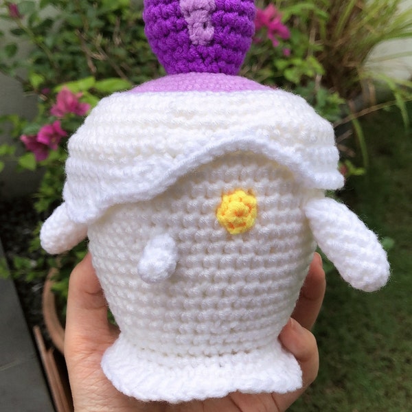 Litwick Pokemon, PDF Crochet Pattern. Plushie Amigurumi Pattern in ...