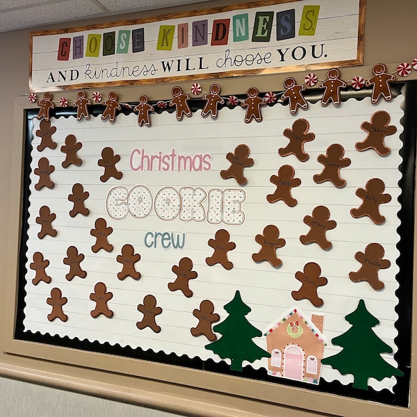 Christmas Bulletin Board Kit | Trendy Christmas Bulletin Board ...