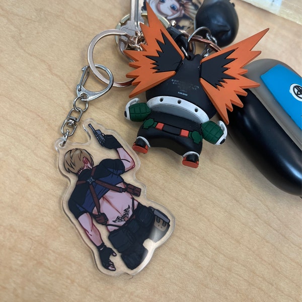 Mod Leon Keychain or Standee ‘tramp Stamp Leon’ - Etsy