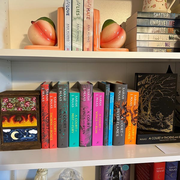 Hand-painted Feyre Inspired Chest of Drawers/ ACOTAR Dresser Three ...