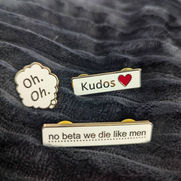 Fanfiction Enamel Pins - Etsy