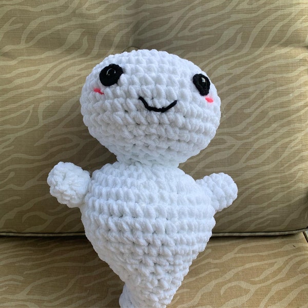 Boo the Ghost Crochet Plushie Pattern - Etsy