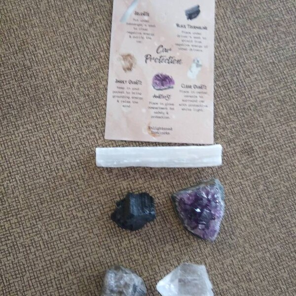 New Job Crystal Set Healing Crystals for Work, Crystals for Office ...