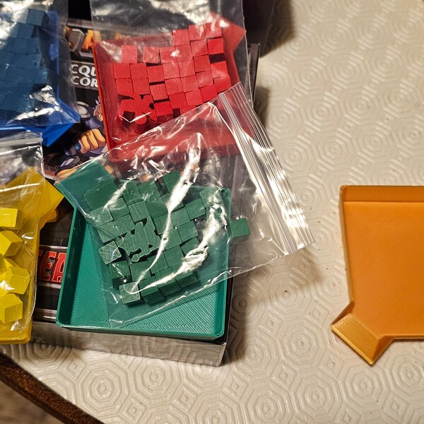 Hexagonal Board Game Gaming Trays Token Holders Stackable - Etsy