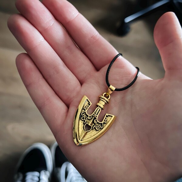 Bleach Quincy Ishida Uryuu Necklace, Ginrei Gojiaku Amulet Necklace ...