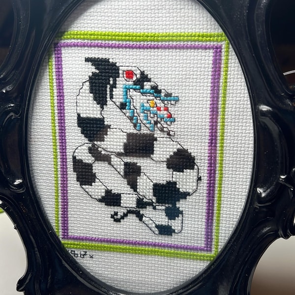 Mini Wendigo Cross Stitch Pattern - Cryptid Cross Stitch - Instant ...