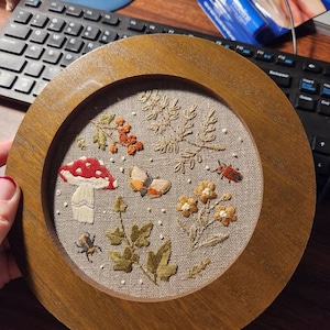 Daisy Field // Embroidery Hoop Art // PDF Pattern With Instructions ...