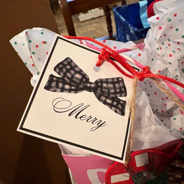 You Deserve A Break, Dinner & Dishes on Us Gift Tag | DIGITAL DOWNLOAD ...