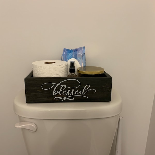 Decorative Bathroom Toilet Box - Etsy