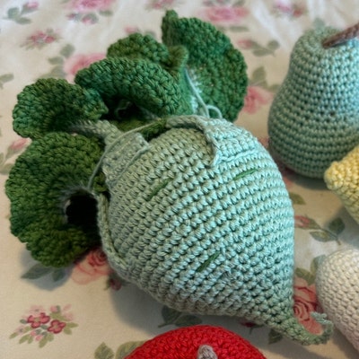 RADISH Crochet Pattern PDF Amigurumi Radish Pattern. Play - Etsy