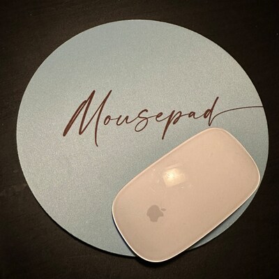 Personalized Office Decor Mouse Pad, Custom Name Mousepad, Custom Mouse ...