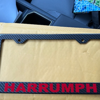 Cat Funny License Plate Frame - Etsy