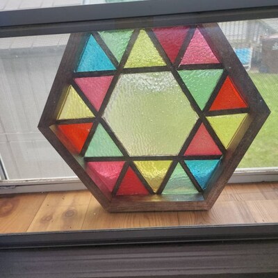 Charmed Manor Style Custom Resin Stained Glass Window - Etsy