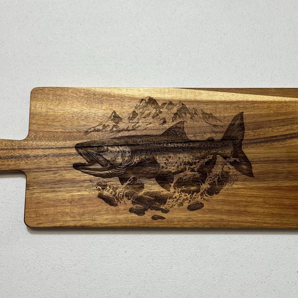 Charcuterie Board Laser Engraving File, Butterfly, Flower | HQ PNG ...