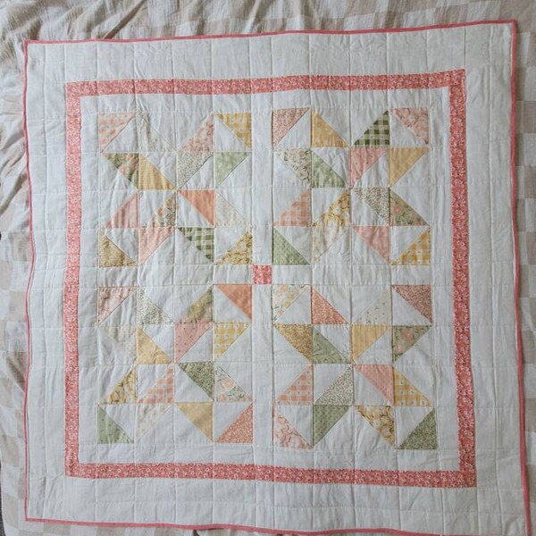 Starlit Path Quilt Pattern Paper Copy of Quilt Pattern Summer Quilt ...