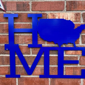 Family Script Metal Word Sign Rustic Metal Sign Cursive - Etsy