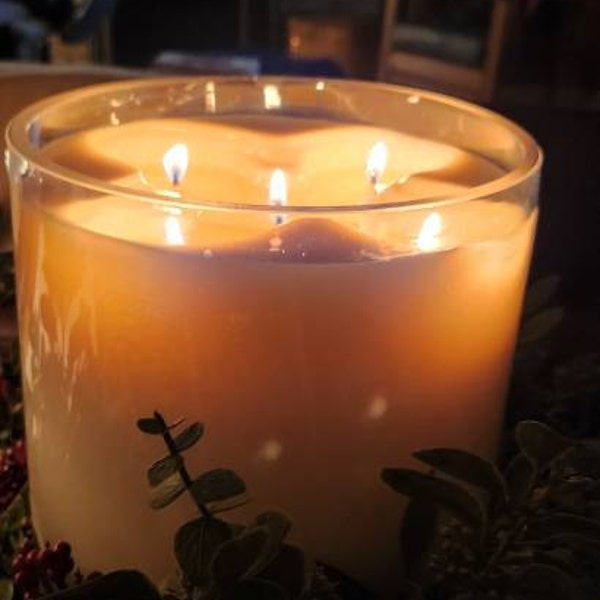 GIANT Candle | Extra Large Candle | Multi Wick Candle | Soy Wax Candle ...