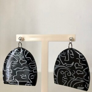 Clay Cutter Shape Anker Unique Shape Polymer Clay Earring | Etsy