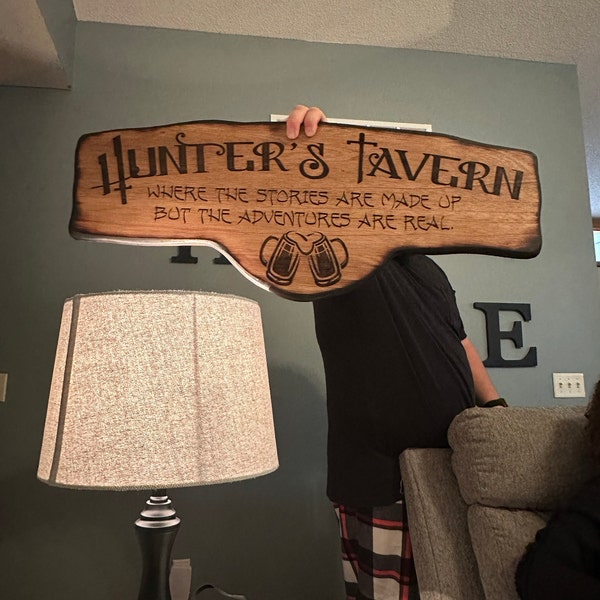 Dnd Tavern Sign Gift - Dungeons and Dragons - Custom Dnd Sign ...