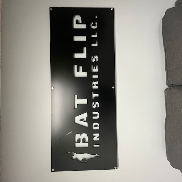 Handcrafted Custom Metal Logo Sign Personalized Business Signage - Etsy