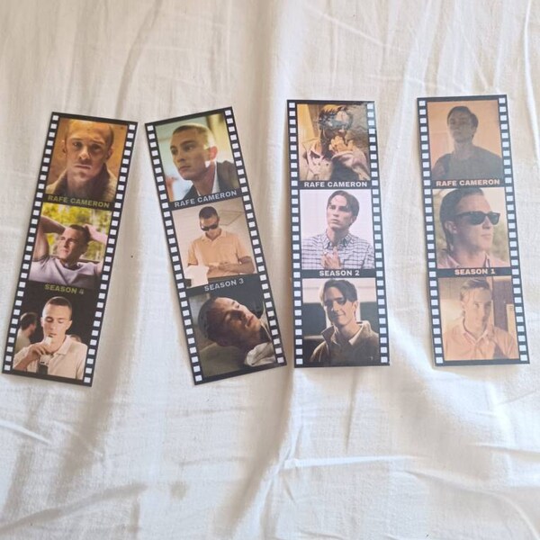 Sarah Cameron and Rafe Cameron Outer Banks Laminated Bookmarks || Photo ...