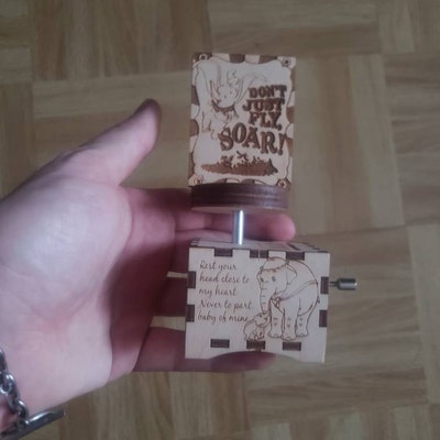 Pinocchio Wooden Music Box When You Wish Upon A Star Unique - Etsy