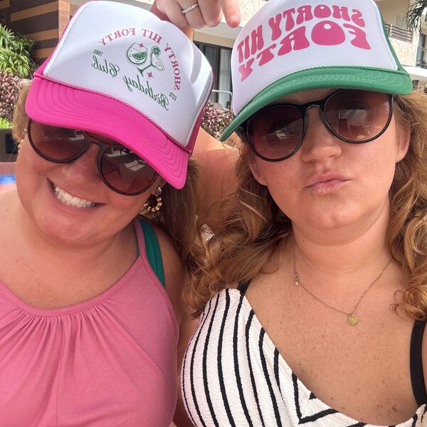 Cheers to 40 Years Hat, Group Party Hats, 40th Birthday Favors, Group ...