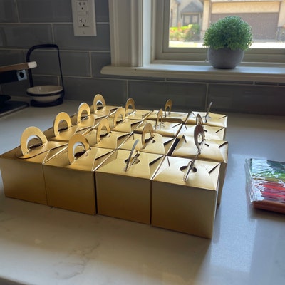 Pack of 100 Balloon Weight Boxes. Gift Boxes, Party Favours, Wedding ...