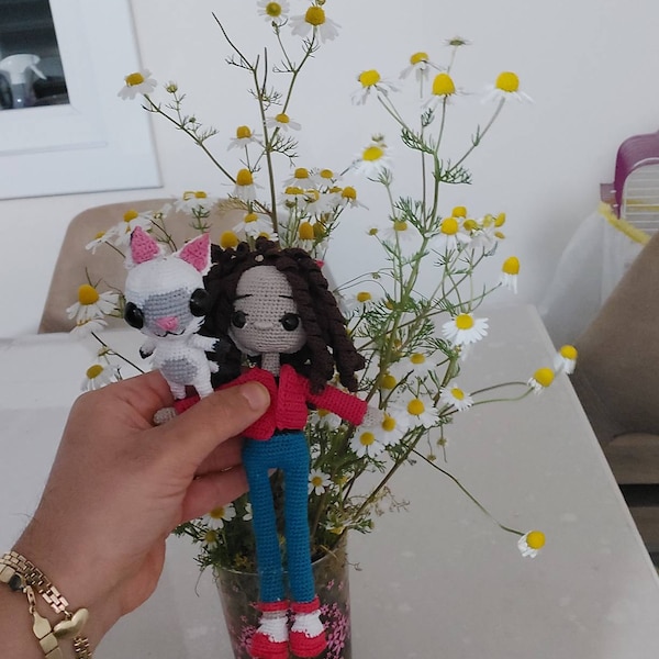 Miniature Cleopatra, Amigurumi Pattern, PDF Tutorial, Amigurumi Dolls ...