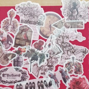 Embellishment Stickers Botanical's - Etsy