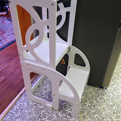 Learning Convertible Tower Table Chair WITH A BACK - Etsy