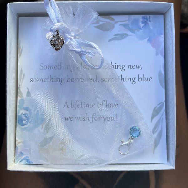 Swarovski Something Blue Wedding Gift Ideas Something Blue Gift Bride ...