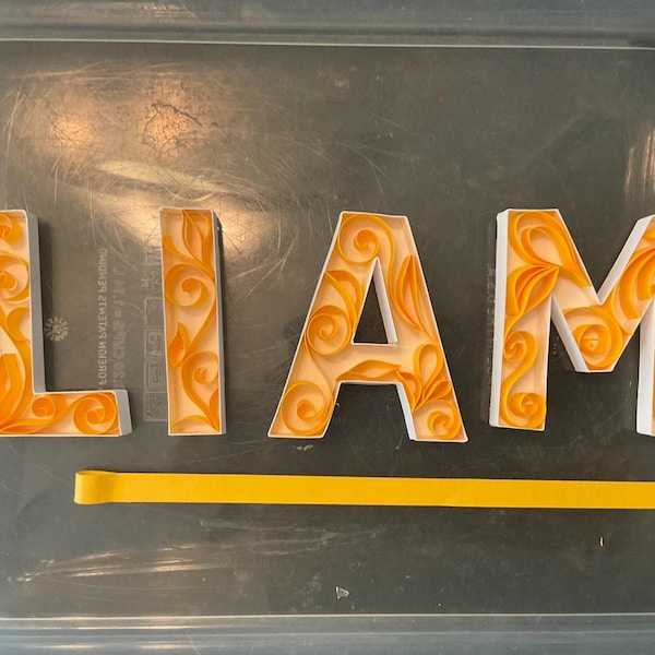 Quilling Uppercase Letters – Pattern Guides to Outline A-Z ...