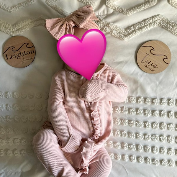 Nursery Name Sign, Above Crib Sign, Round Name Sign, Custom Name Sign ...