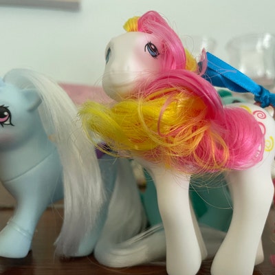 HQG1C Silver Ocean Mist Sea Pony Adult G1 Pony WITH Shell - Etsy