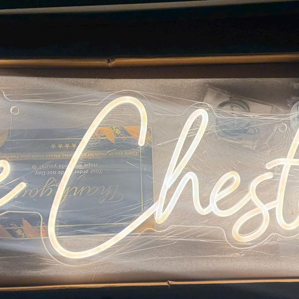 Custom Neon Aesthetic Sign, Neon LED Sign, Neon Wall Decor ...