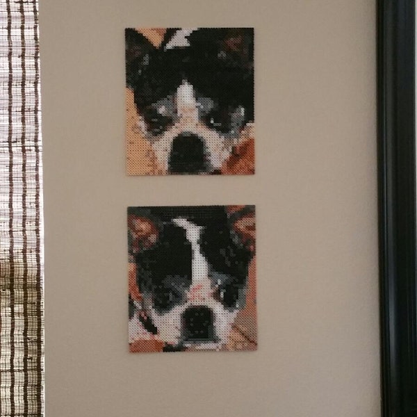 Custom Perler Portrait - Your Own Personalized Pixelated Photo - Pixel ...